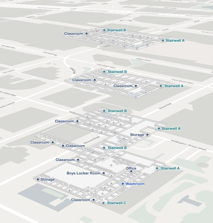 Multi Floor View & Stacked Maps | Mappedin
